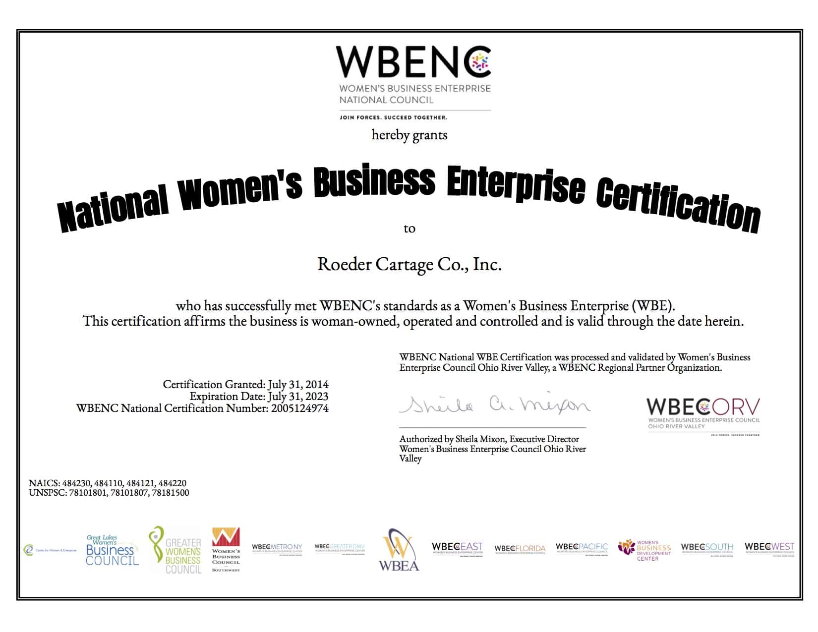 About RCC - Roeder Cartage Company, Inc.